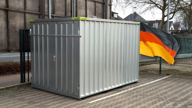 Deutsche Bahn AG DB Beschaffung Berlin kauft Materialcontainer für Bahnhöfe - Lagercontainer ...