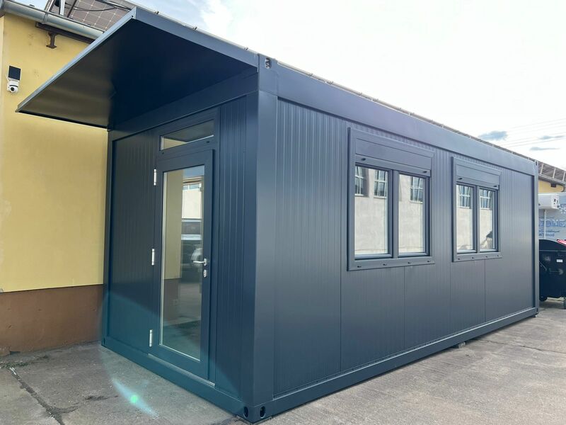 Bürocontainer / Bürocontaineranlagen günstig kaufen von Hacobau